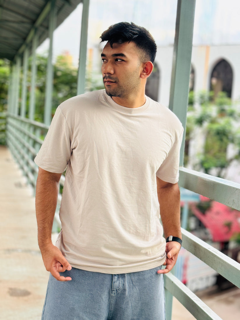 Discover Timeless Comfort: Unisex Cotton Drop Shoulder Ash Tees at Stu ...